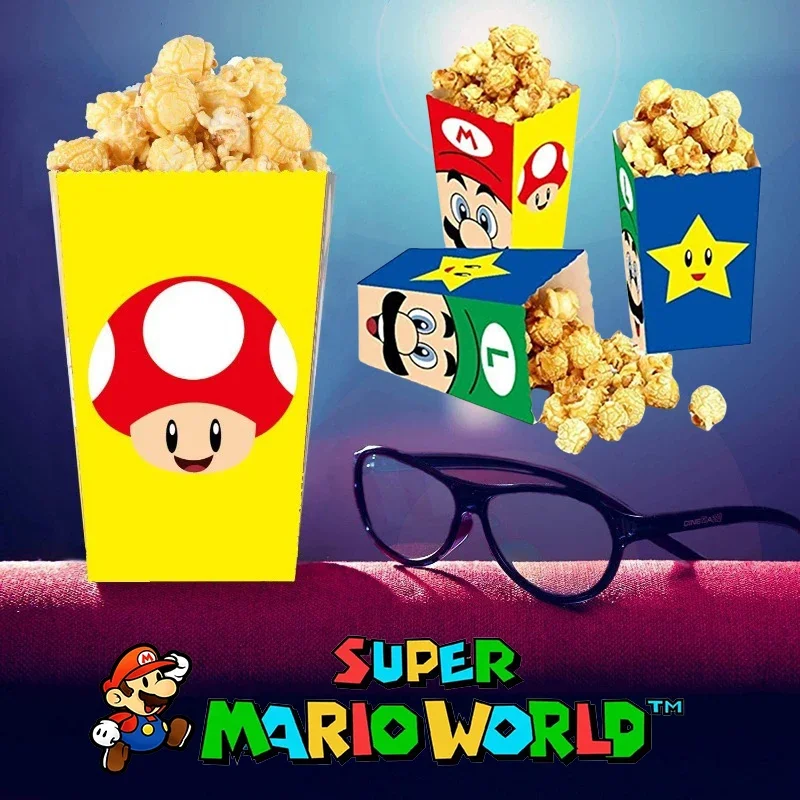 Super-Mario-Bros-Theme-Party-Popcorn-Box-Cute-Cartoon-Children-s ...