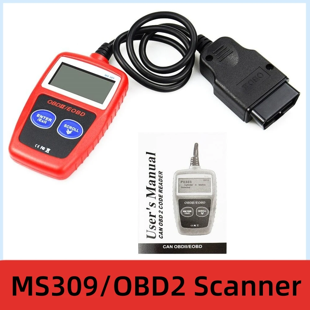 MS309-OBD2-Scanner-ODB-2-EOBD-MS309-Auto-Diagnostic-Scan-Multi ...