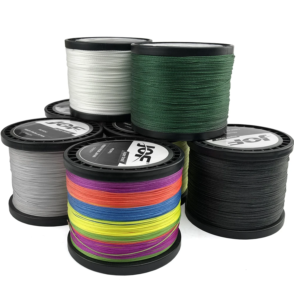 New-JOF-Woven-wire-1000M-500M-PE-Braided-Fishing-Line-4-strands-18-28 ...