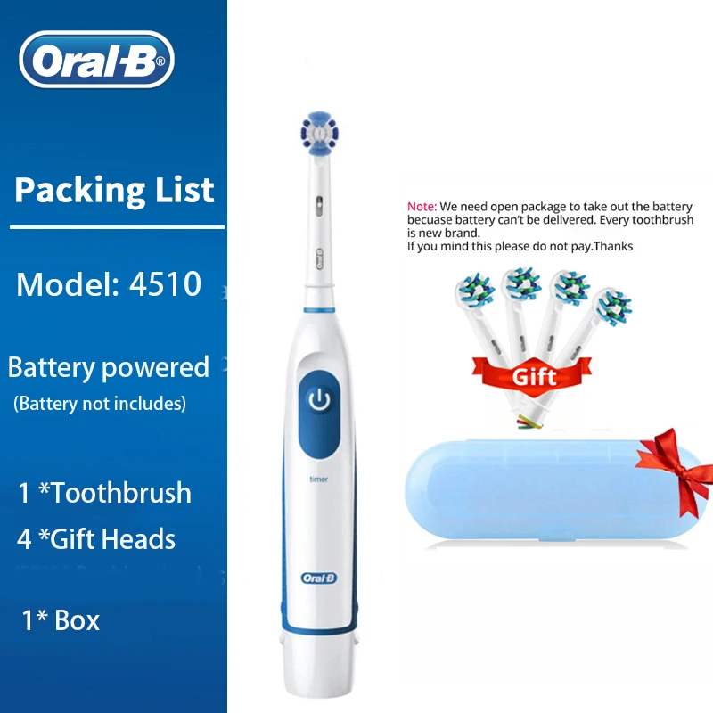 Oral B Electric Toothbrush Package