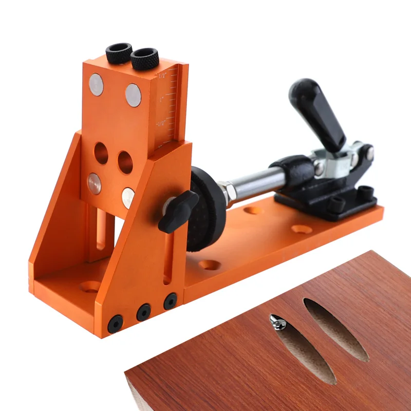 Pocket-Hole-Jig-Kit-9-5mm-Oblique-Hole-Drill-Guide-Aluminum-Alloy ...