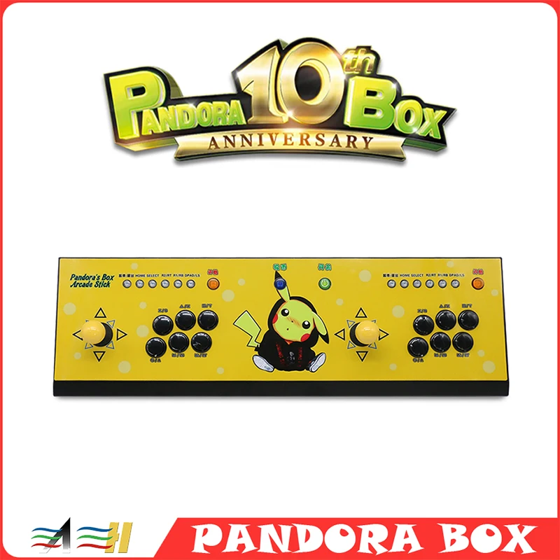 NEW-Pandora-Box-10th-13-in-1-Joystick-Retro-Arcade-Kit-Console-Boxing ...