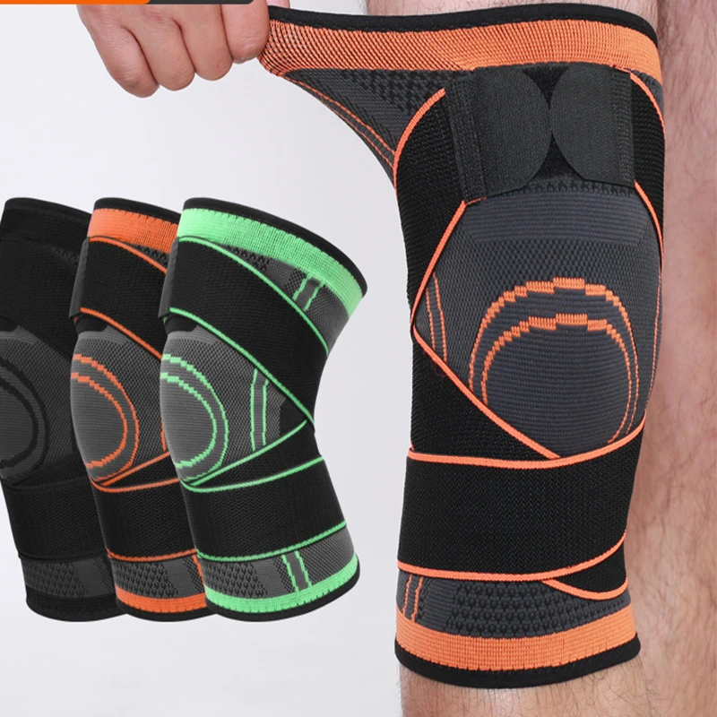1pc Knee Pads Braces Sports Support Kneepad Men Women Pressurized ...