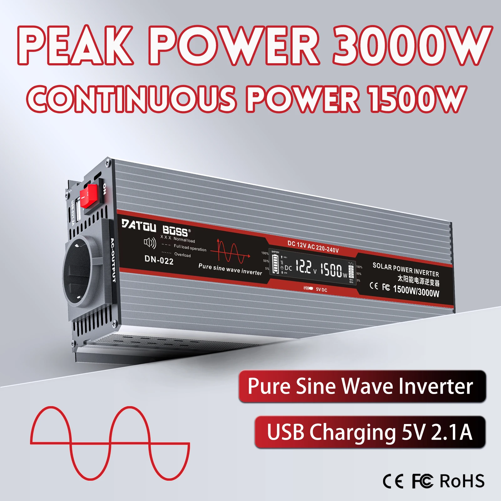 DATOUBOSS-Pure-Sine-Wave-Inverter-12V-24V-To-220V-Pure-Sine-Wave-3000W ...