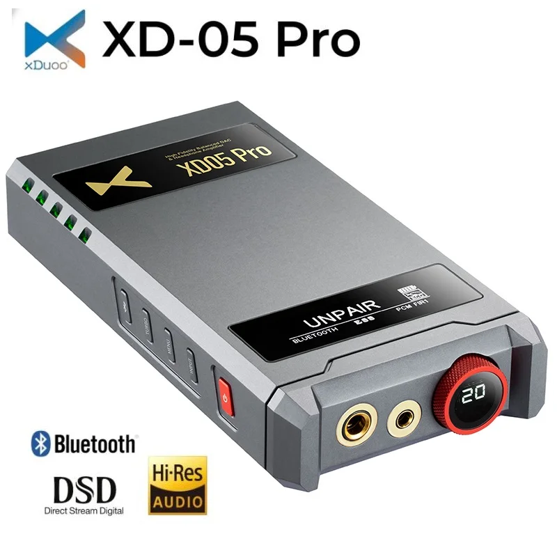 XDuoo-XD-05-Pro-Flagship-DAC-ES9039SPRO-Decoder-USB-Bluetooth-Headphone ...
