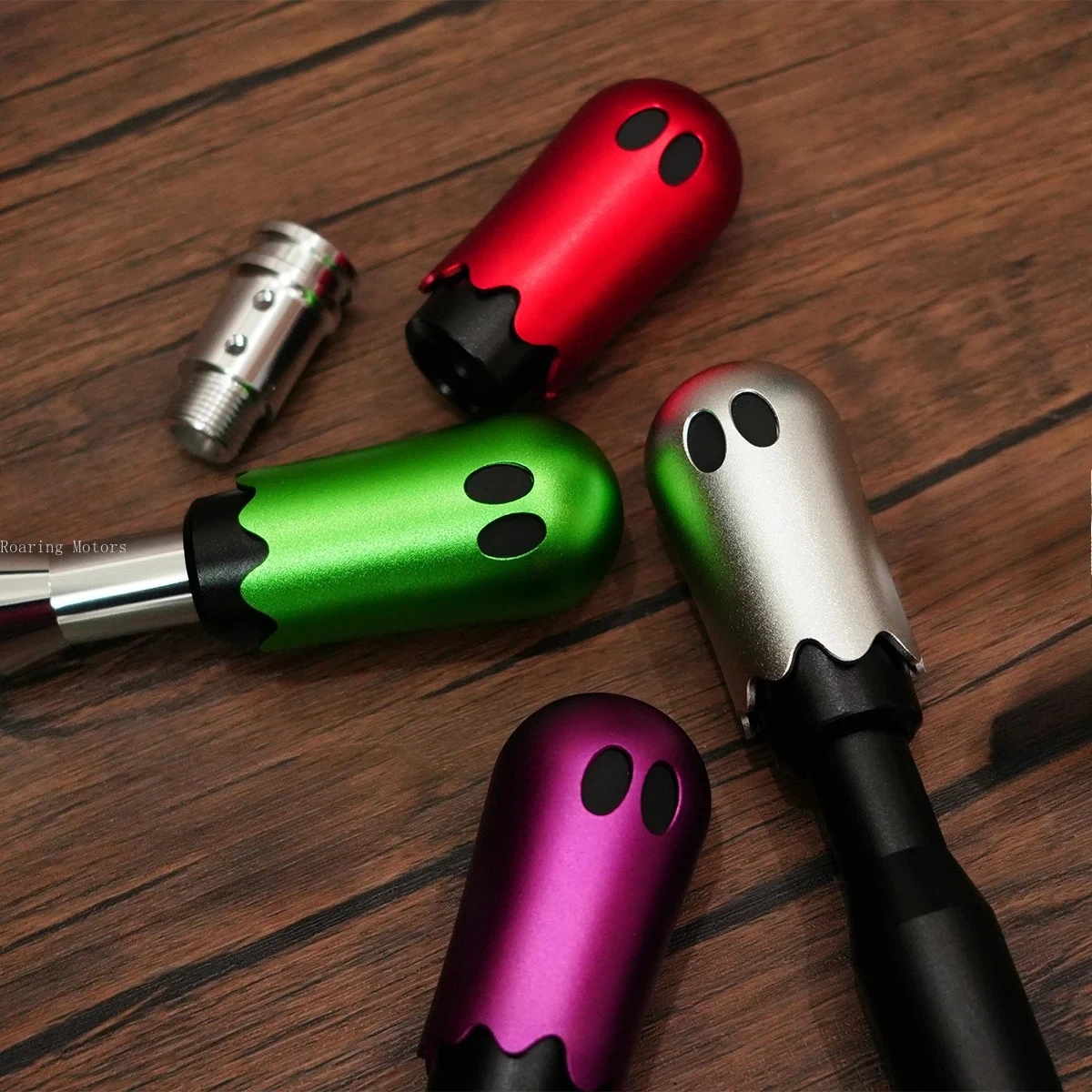 Universal M8 M10 M12 JDM Ghost Shift Head Knob Cute Car Gear Shift Knob ...