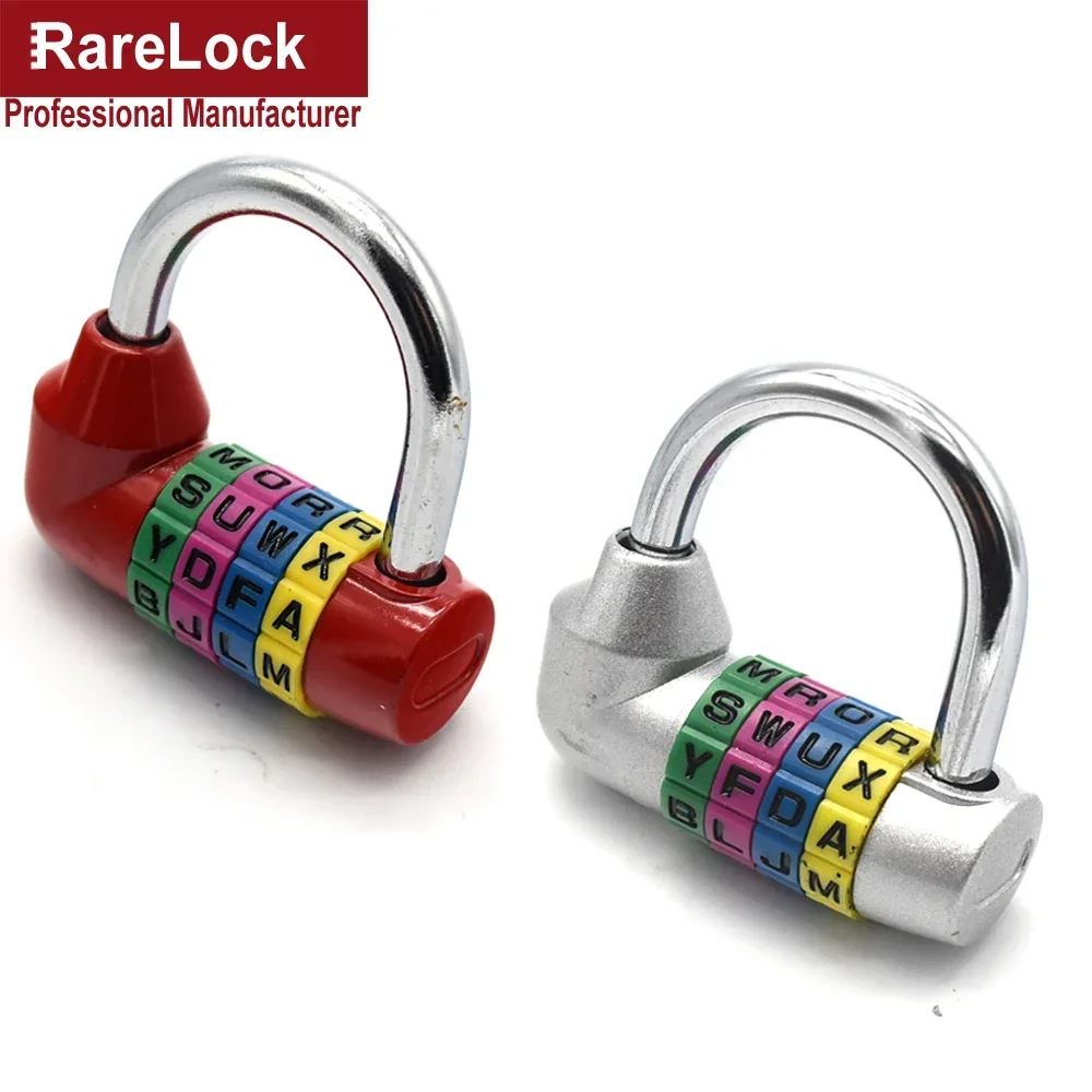Combination-Padlock-Code-Password-Lock-for-Door-Cabinet-Drawer-Bike ...