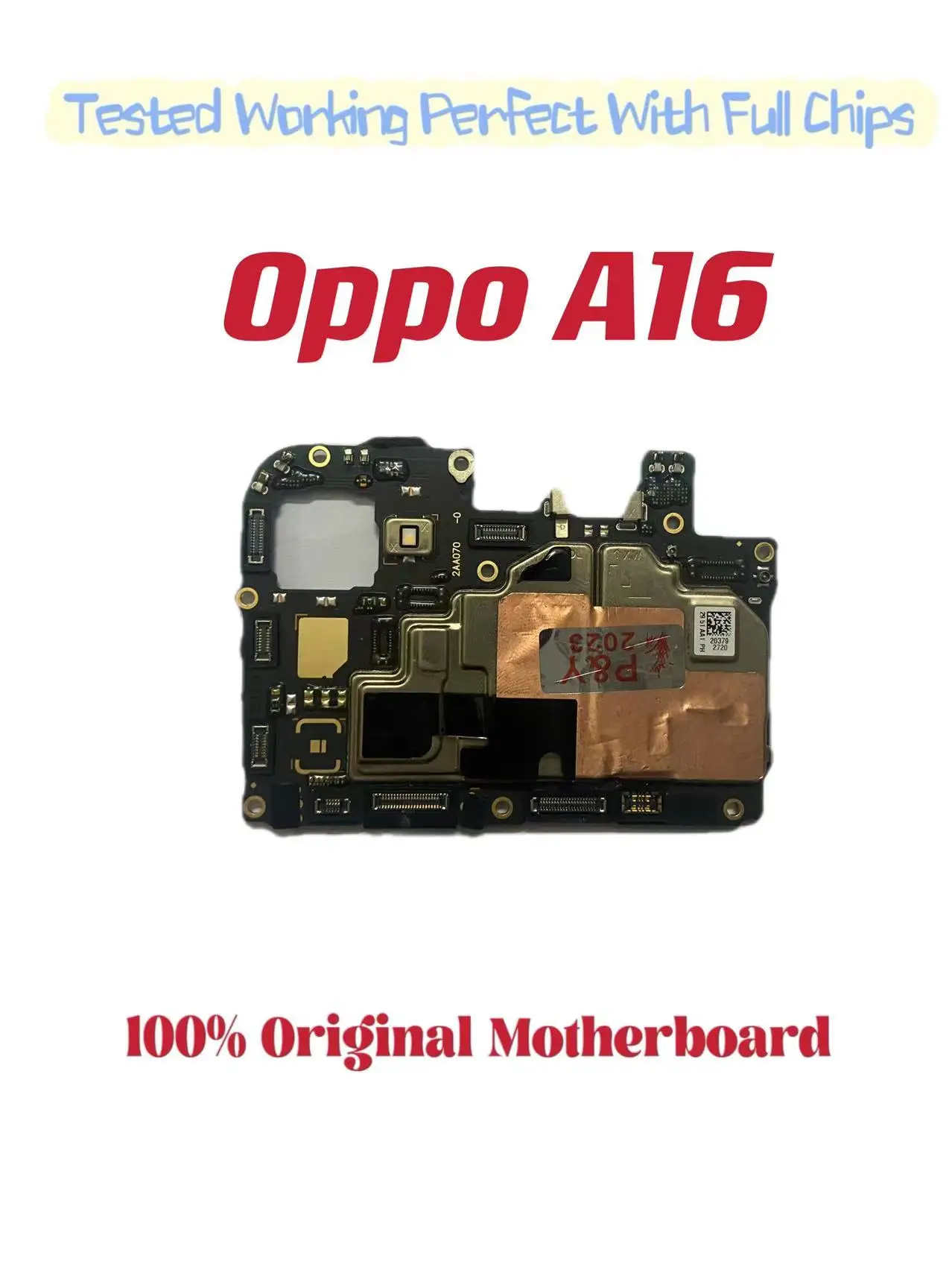 Placa-base-Original-desbloqueada-para-OPPO-A16-placa-base-con-circuitos ...