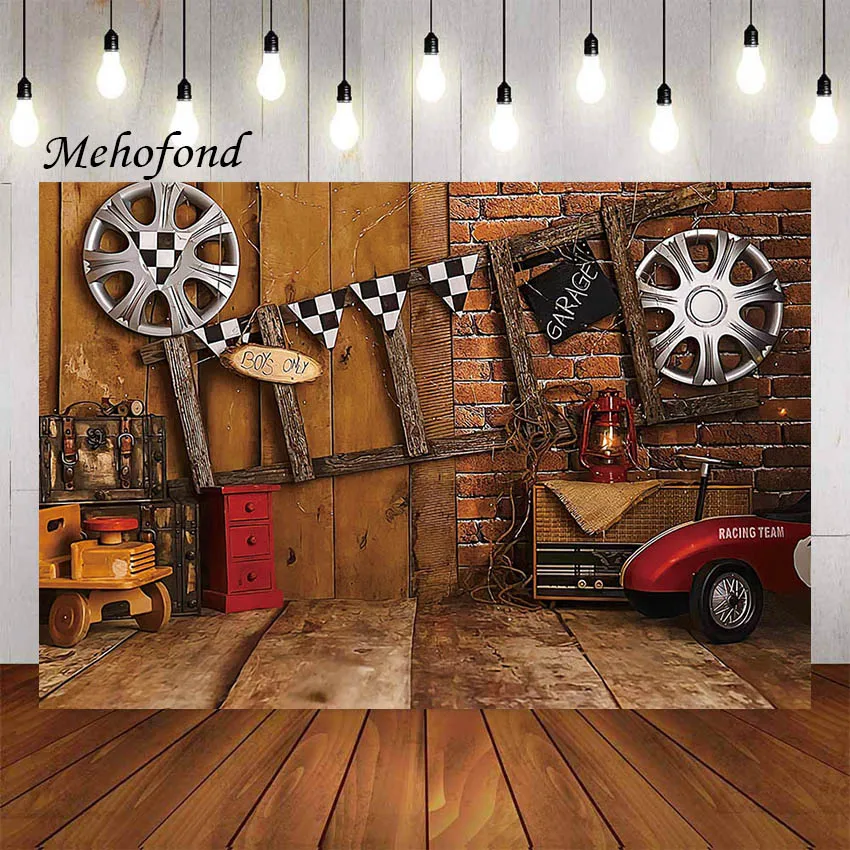 Mehofond-Photography-Background-Garage-Car-Repair-Mechanic-Child ...