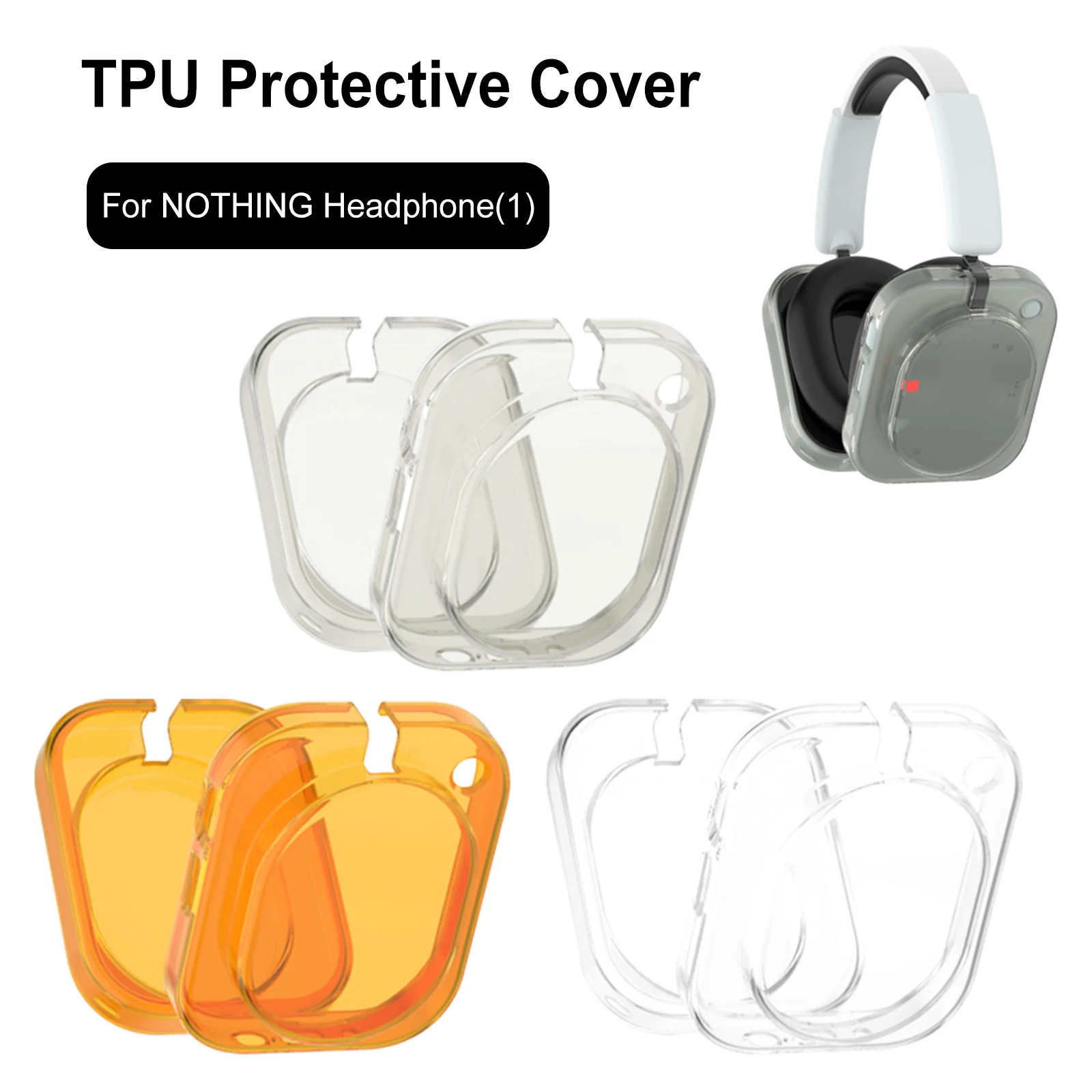 Compatible for Nothing Headphone (1) Headphone Shell Case Cover ...