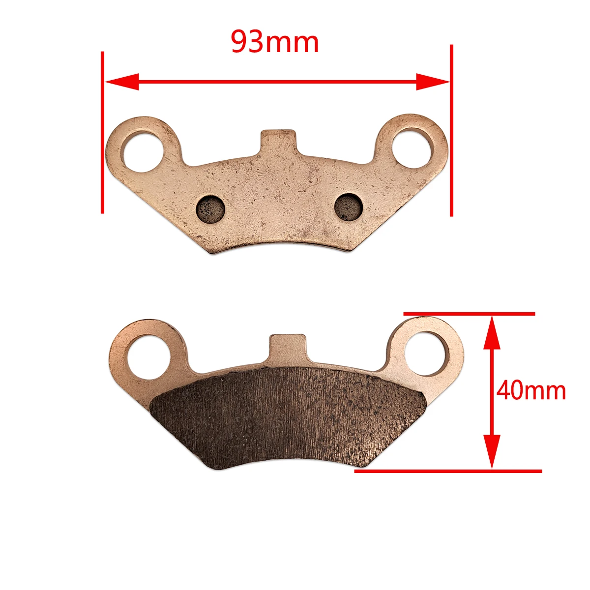 Front Reat Brake Pad for STELS GUEPARD 650G 800G 850G Russian Mechanics ...