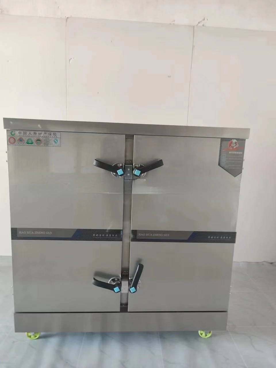 Spot-sales-double-door-24-plate-steamer-commercial-steamer-automatic ...