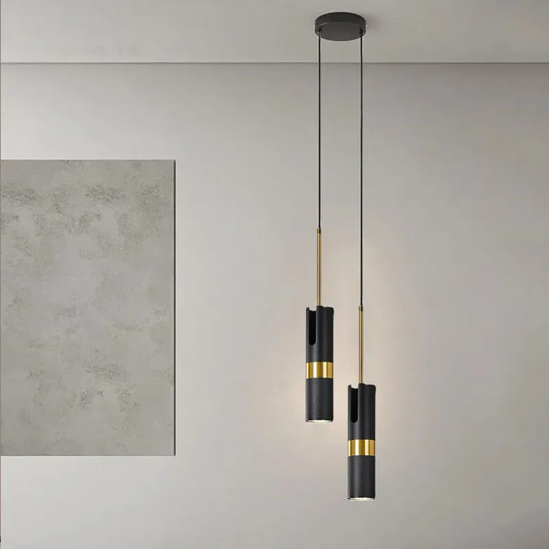 Modern Lustre Minimalist LED Chandelier Pendant Lights Nordic Bedroom ...