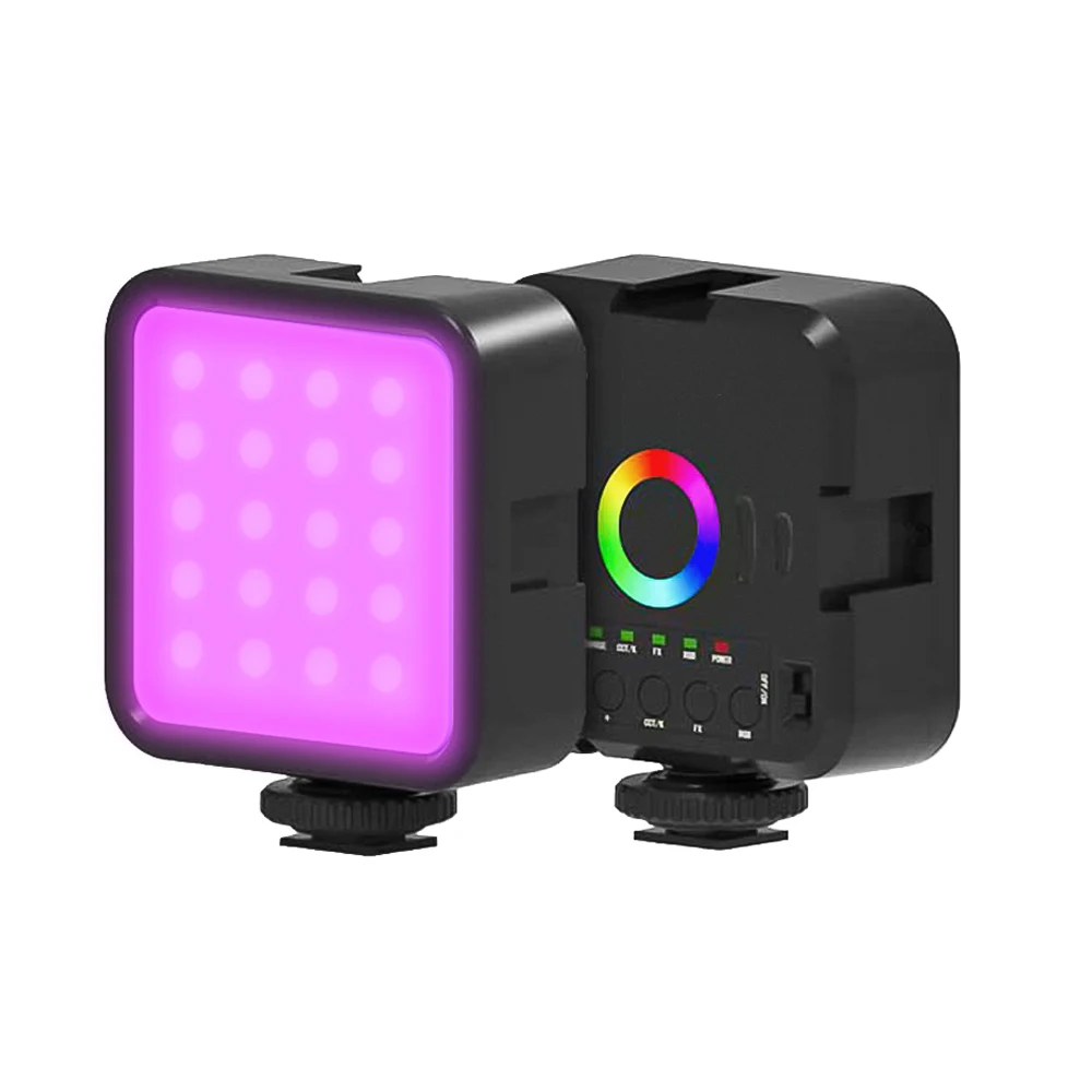 RGB-Mini-Photography-Lamp-with-1200mAh-Battery-USB-Charging-Port-3-Cold ...