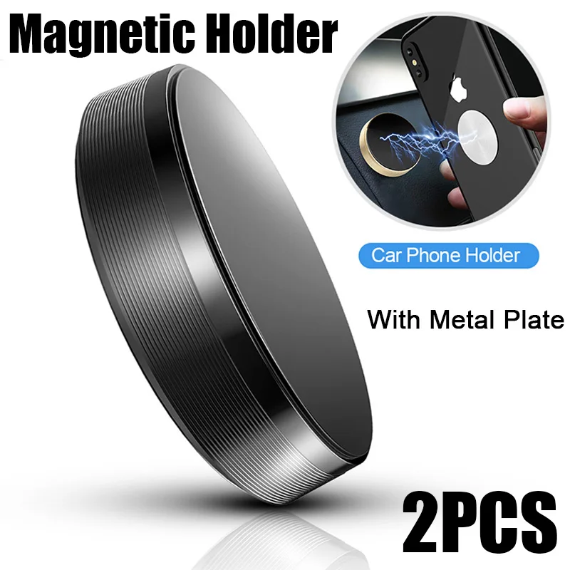 2 Stuks Magnetische Telefoon Houder Auto Magneet Mount Mobiele Mobiele ...