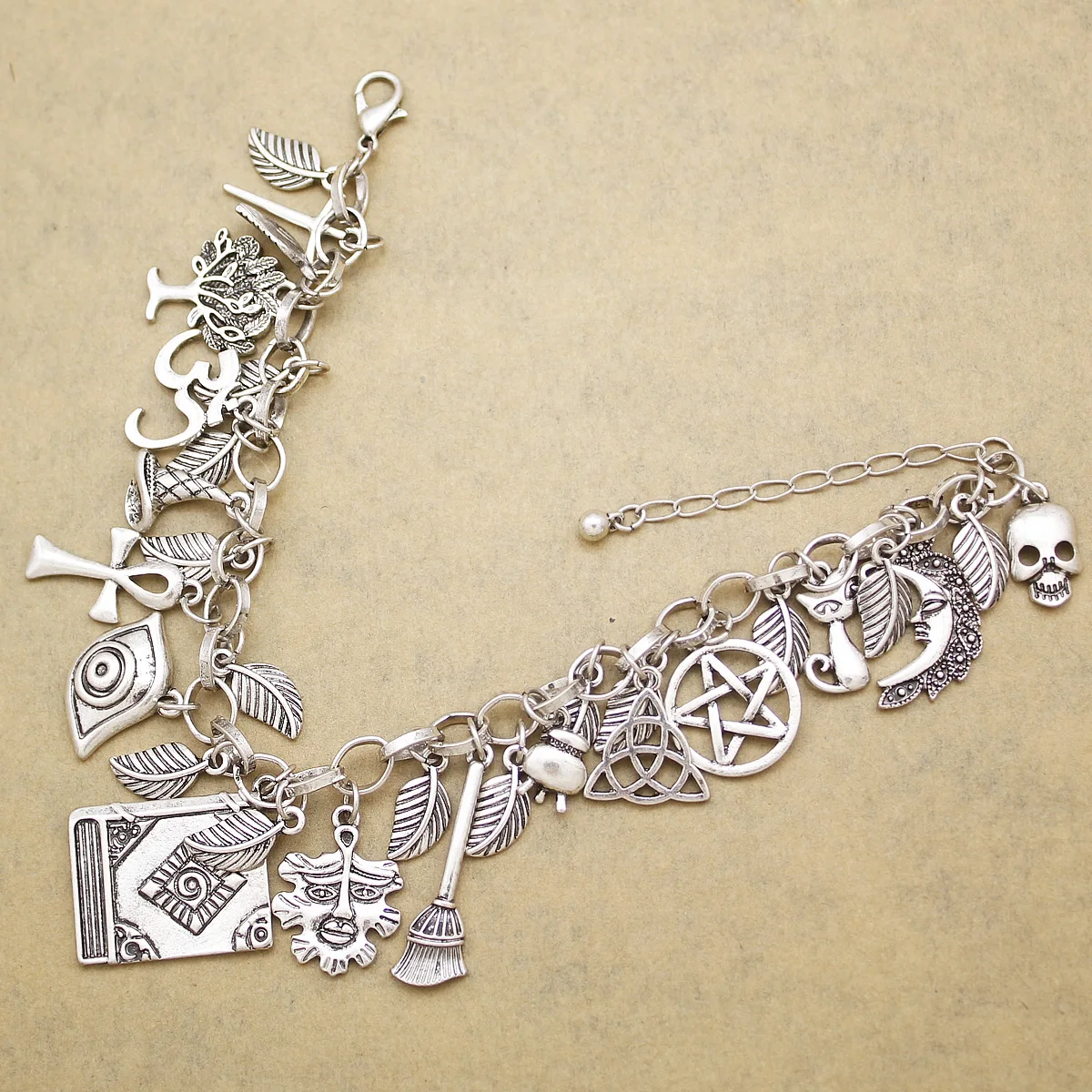 Women-s-Mythology-Fairytale-Bracelets-Beads-Charms-Mermaid-Seahorse ...