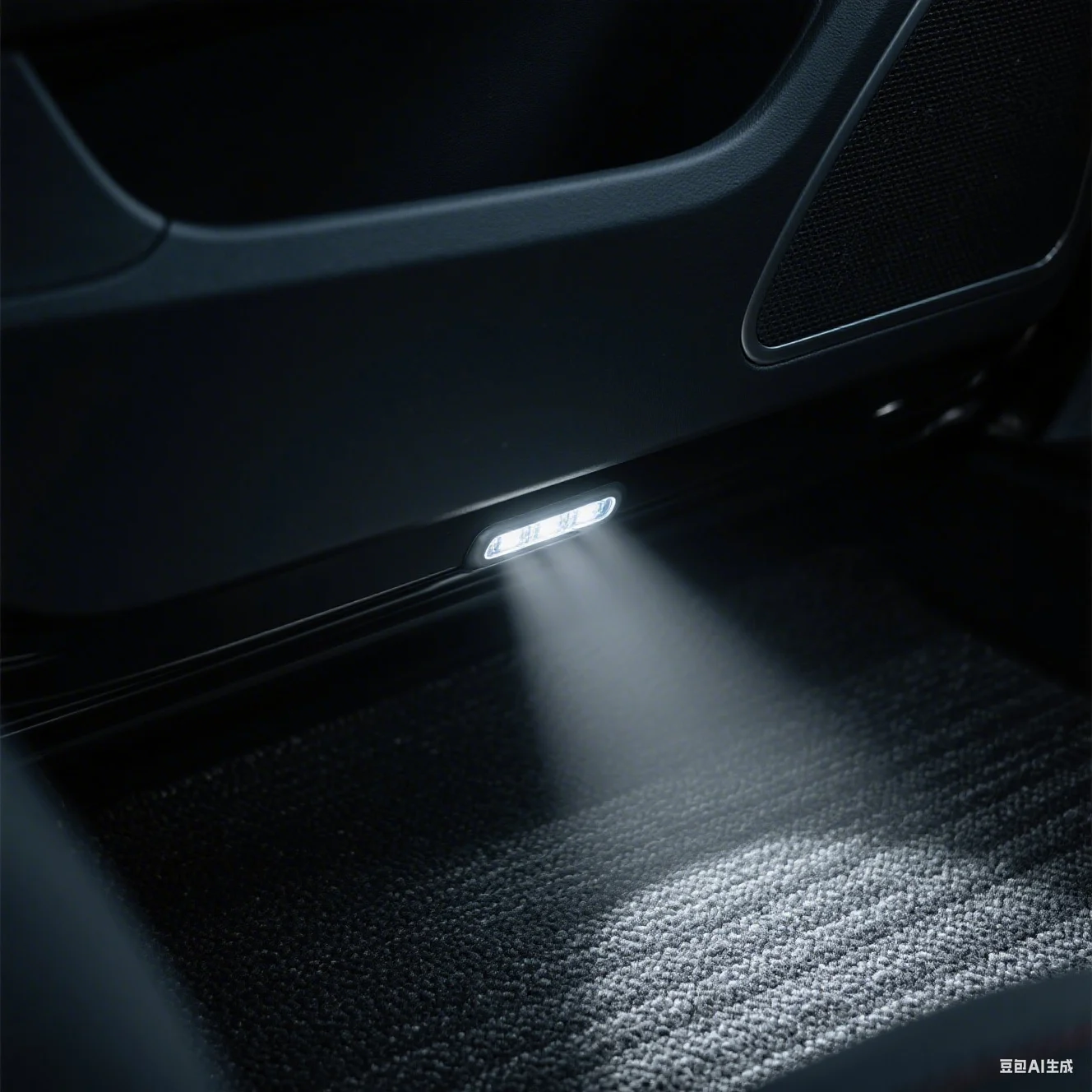 Car interior LED Footwell Light Foot Lamps For VW PASSAT B6 B7 B8 Golf ...