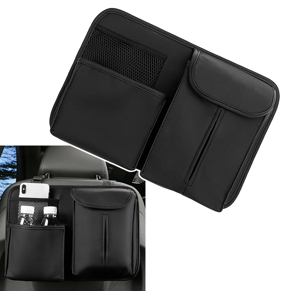 Pu-Leather-Car-Storage-Bag-Auto-Interior-Seat-Back-Organizer-Multi ...