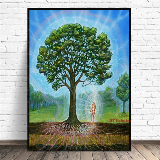 Alex Grey Meditation Poster