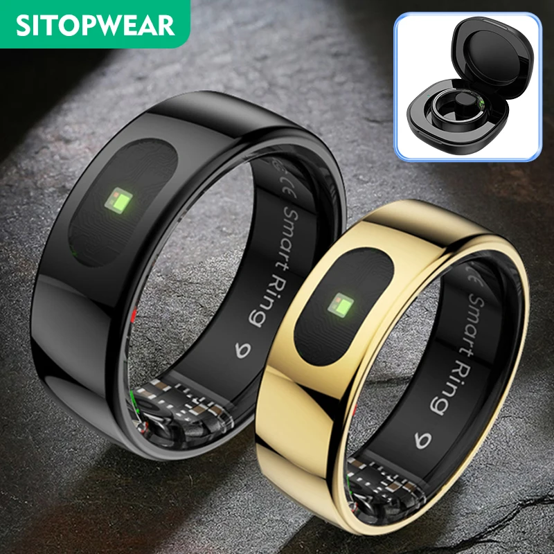 Smart Ring 2025 New Smartring Health Monitoring Sleep Tracker Step ...