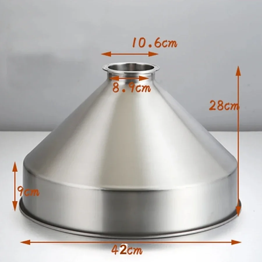 Funnel-Stainless-Steel-304-Thickening-Filling-Machine-Food-Machinery ...