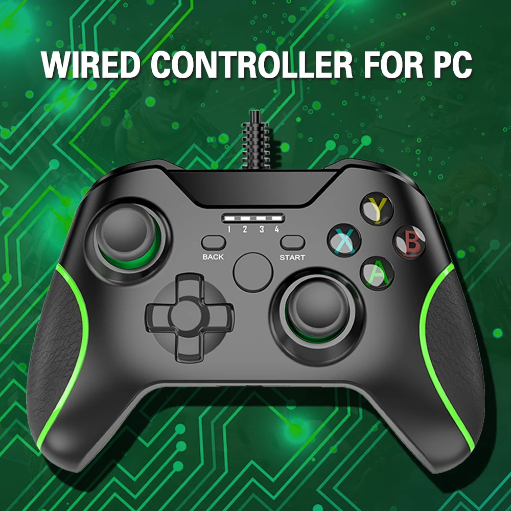 USB-Wired-Controller-For-PC-Windows-7-8-10-PS3-Joysitck-With-Dual ...