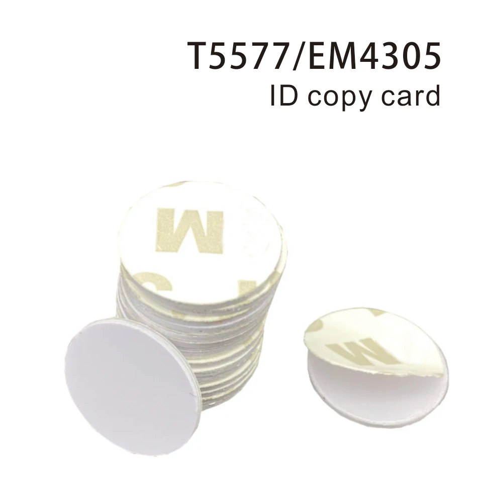 125 Khz Rfid Em4305 T5577 Ragasztó Matrica Érmékkártya Átírható ...