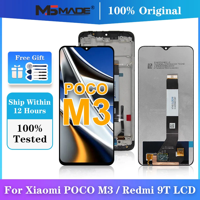 6-53-For-Xiaomi-Poco-M3-LCD-Display-Screen-Replacement-Parts-For-Redmi ...