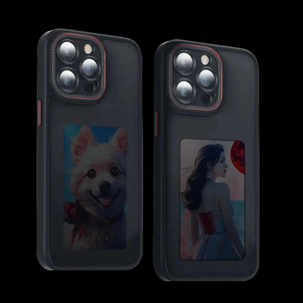 Lcd-Screen-Phone-Case-Customizable-Nfc-Projection-Phone-Case-for-Iphone ...