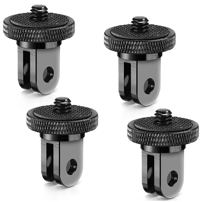 Aluminum-Alloy-1-4-inch-Mini-Tripod-Adapter-Mount-for-GoPro-Hero12-11 ...