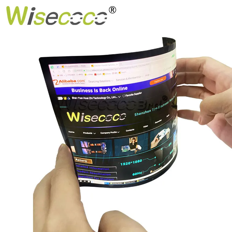 Bendable 7.8 Inch 1920x1440 Oled Soft Flexible Screen Displays ...