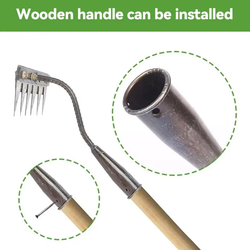 Weeding Tool Gardening Uprooting Puller Detachable Manual Weeder Claw ...