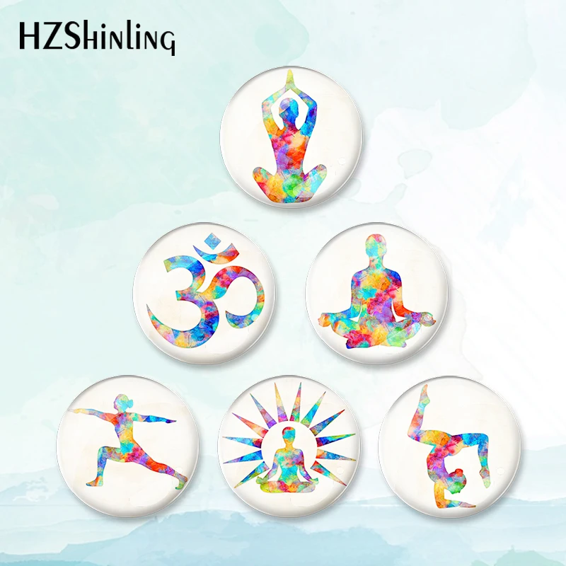 2023-New-Yoga-Badge-Brooch-Meditation-Pin-Backpack-Decoration-Pins ...