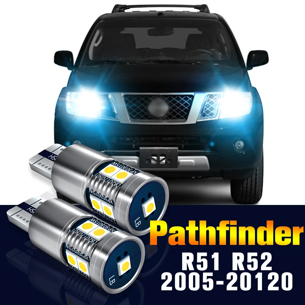2pcs-LED-Clearance-Light-Bulb-Parking-Lamp-For-Nissan-Pathfinder-R51 ...