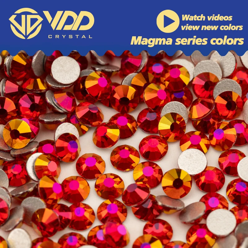 VDD-Magma-Cherry-SS6-SS30-Glass-Rhinestones-Crystal-Flat-Back-Glitter ...
