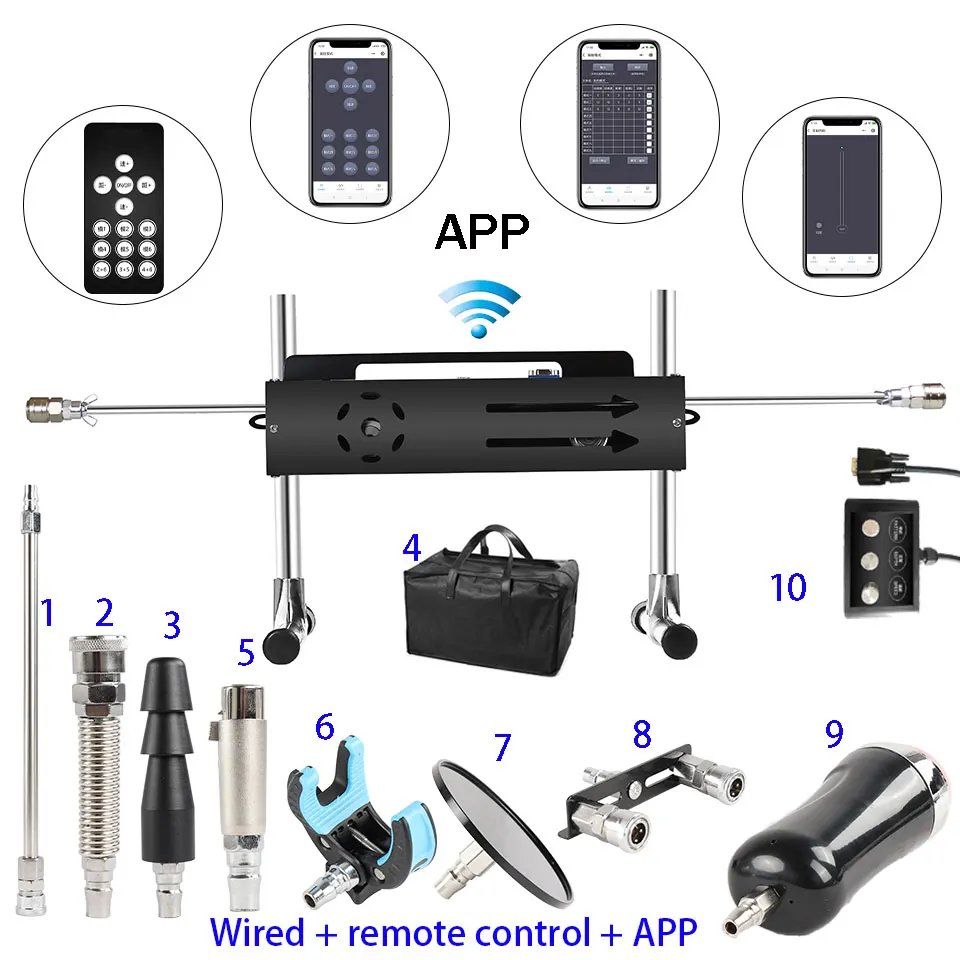 Fredorch New App Control Sex Machine 200w Servo Motor Stroke 15cm 10