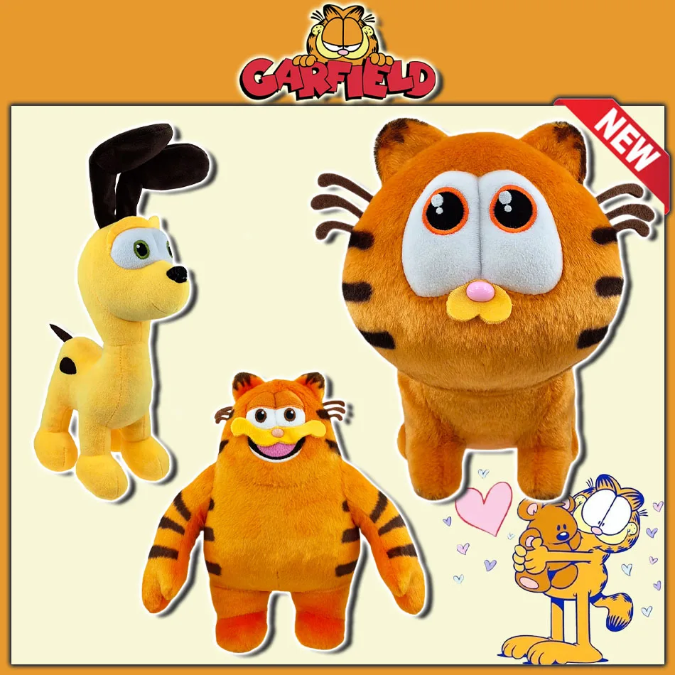 New-25cm-Cartoon-Animation-Garfields-Dog-Plush-Dolls-Toys-Creative-Cat ...