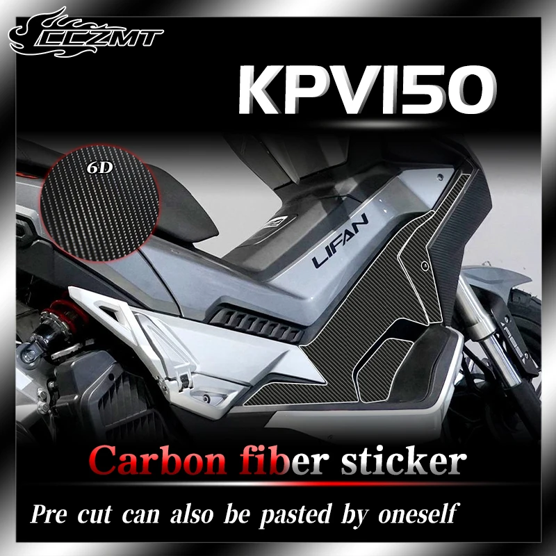 For-LIFAN-KPV150-6D-carbon-fiber-sticker-color-film-paint-transparent ...