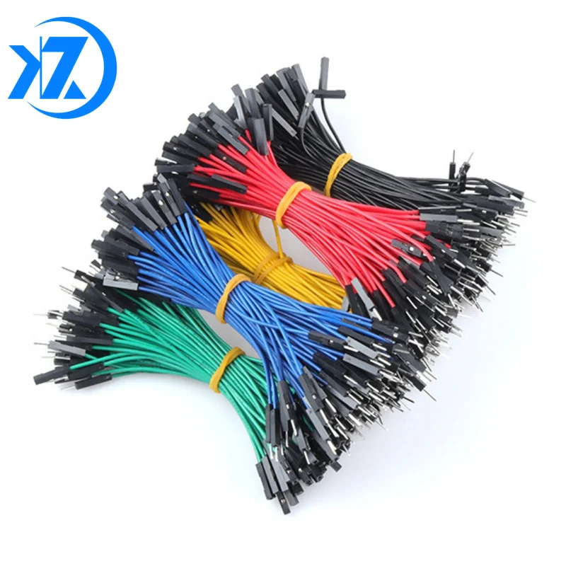 10Pcs Breadboard Dupont Cable For Arduino Line 2.54mm Male Female ...