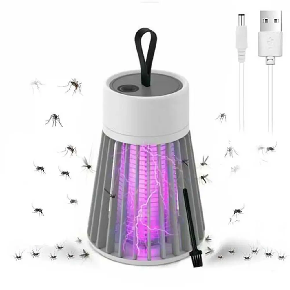 LAMPE ANTI-INSECTE,Charging moustiques aste par USB lumière UV ...