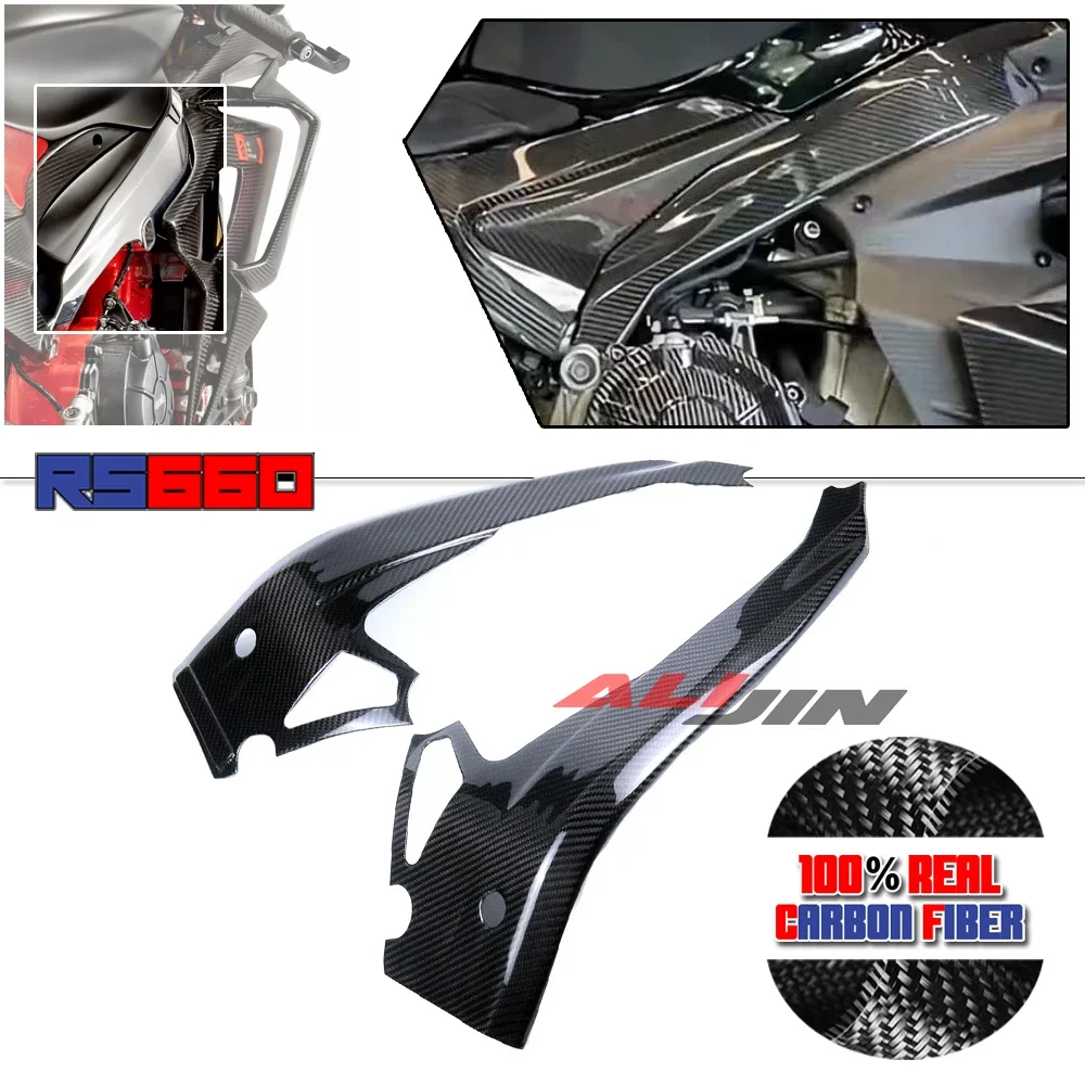 100-Real-Dry-Carbon-Fiber-Fit-Aprilia-RS660-TUONO-660-2021-2023 ...