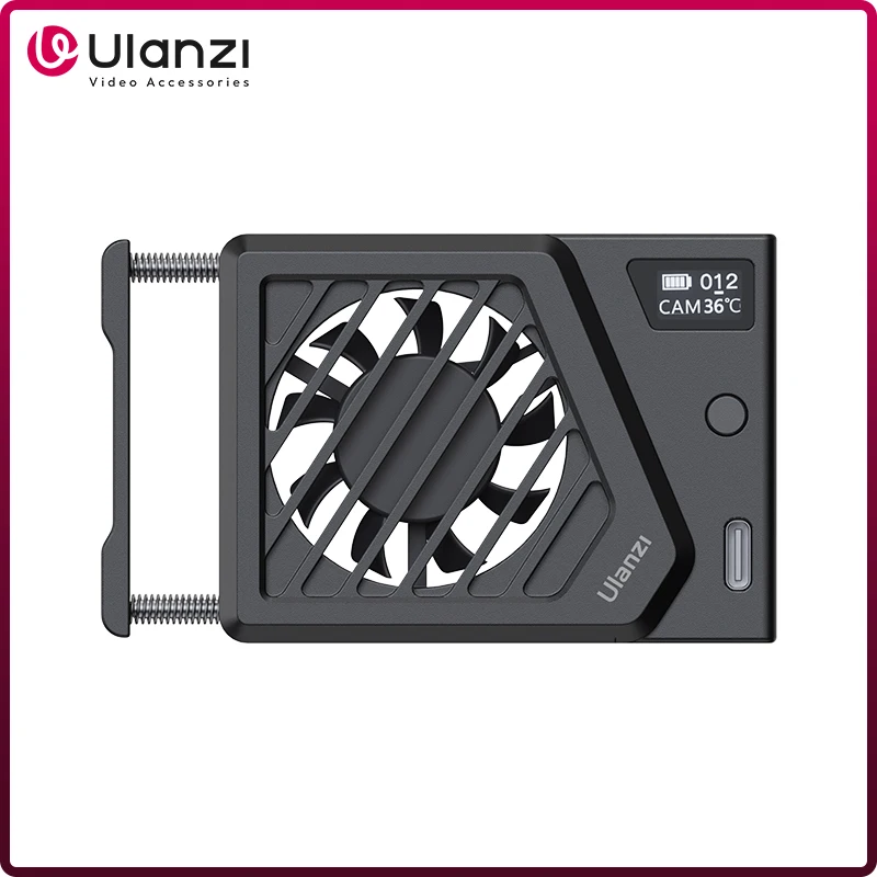 Updated-Version-Ulanzi-CA25-Camera-Cooling-Fan-Radiator-4K-Recording ...