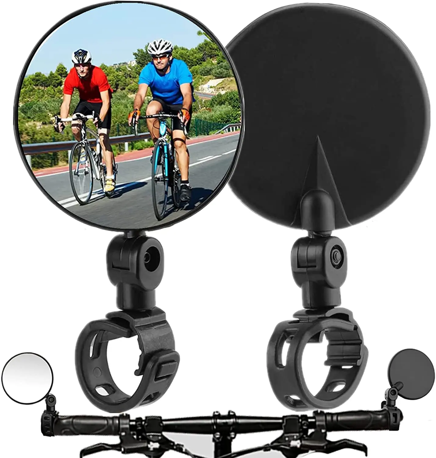 Universal-Bicycle-Rearview-Mirror-Adjustable-Rotate-Wide-Angle-Cycling ...