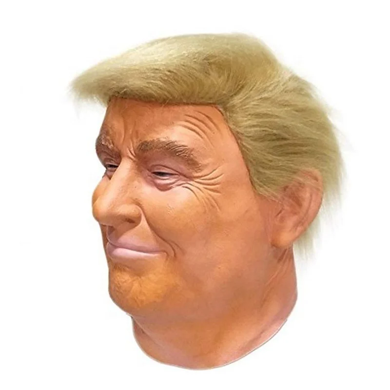 Real-Character-Mask-Dress-up-Cosplay-American-Presidential-Mr-Trump ...