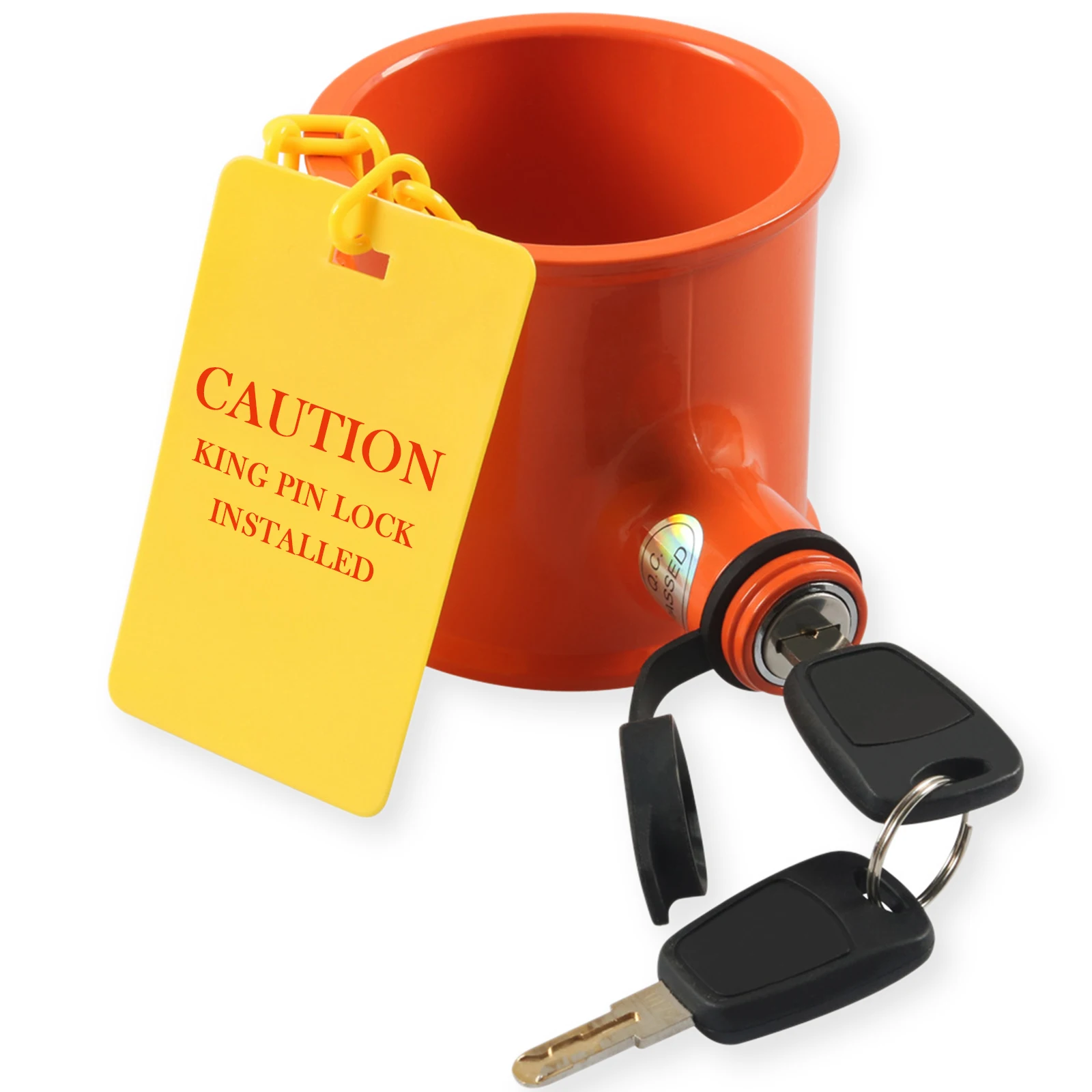 5th Wheel King Pin Lock Alloy Waterproof Anti-Theft Lock with Precision ...