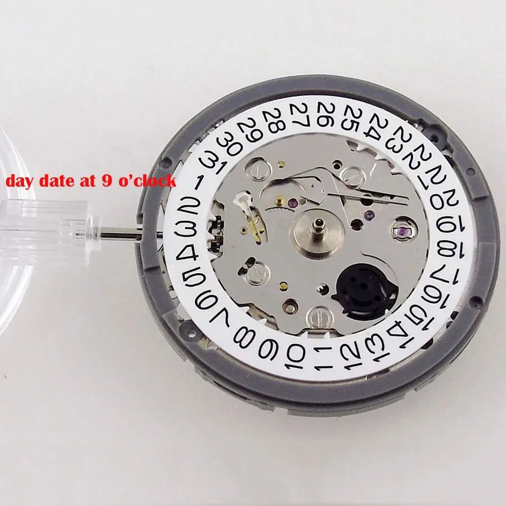 Left-Handed-NH35A-Automatic-Mechanical-Movement-Lefty-Auto-Date-Fit-9-o ...