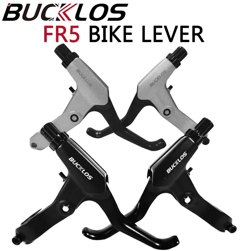 BUCKLOS Bicycle Brake Lever 3 Fingers Road Mountain Bike Brake Handle ...