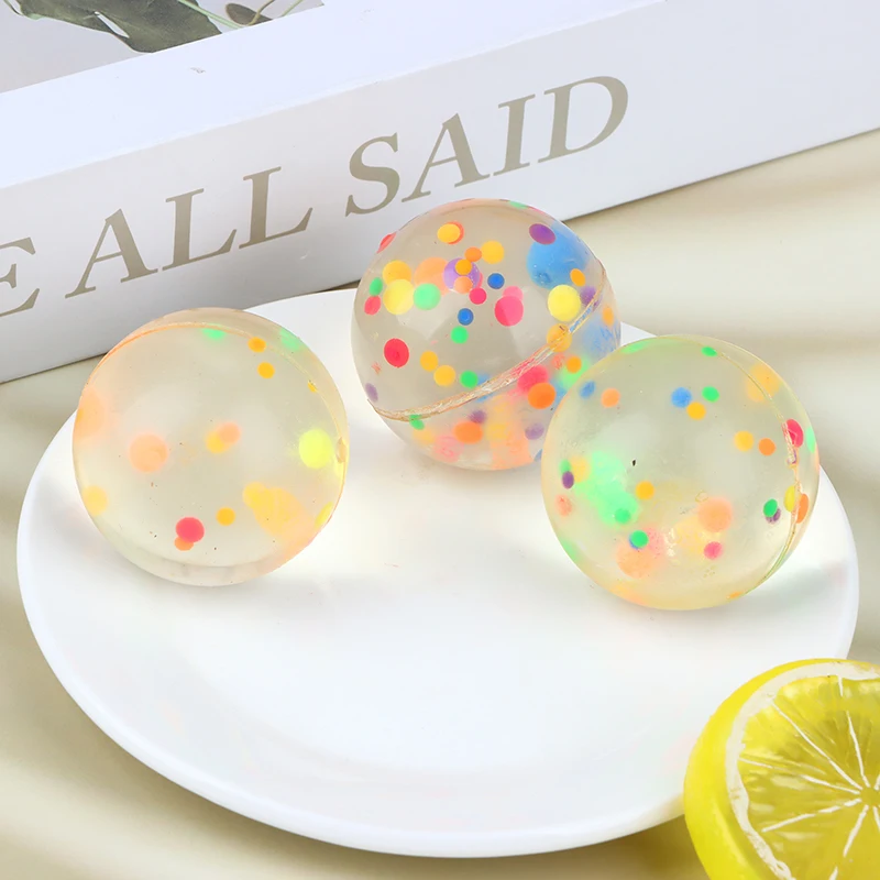 42mm-Clear-Colorful-Rubber-Balls-Jelly-Ball-For-Kids-Toys-Jump-Bouncy ...