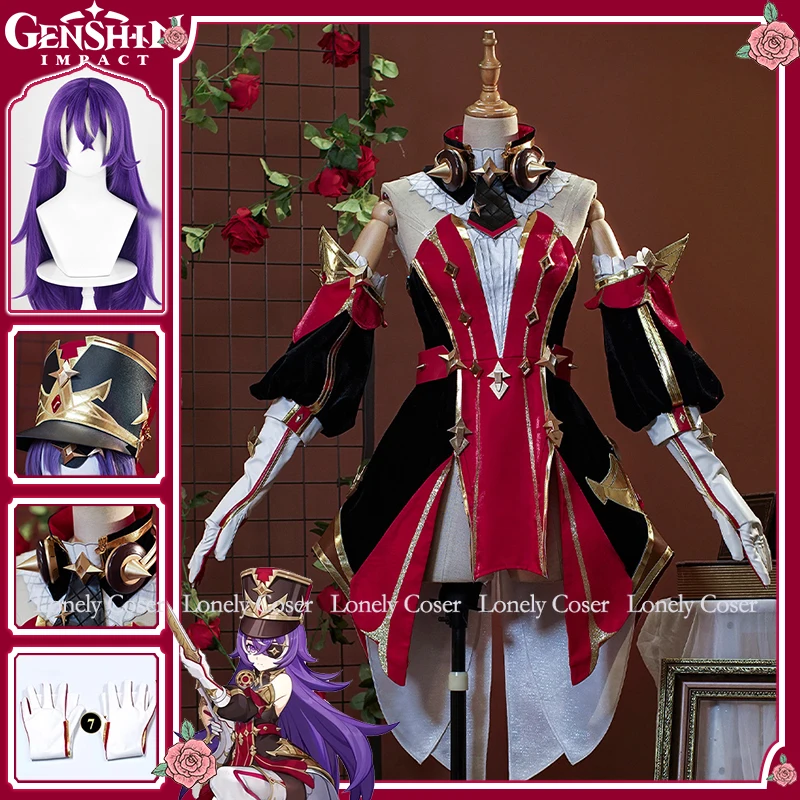 Chevreuse-Cosplay-Costume-Wig-Game-Genshin-Impact-Executor-of-Justice ...