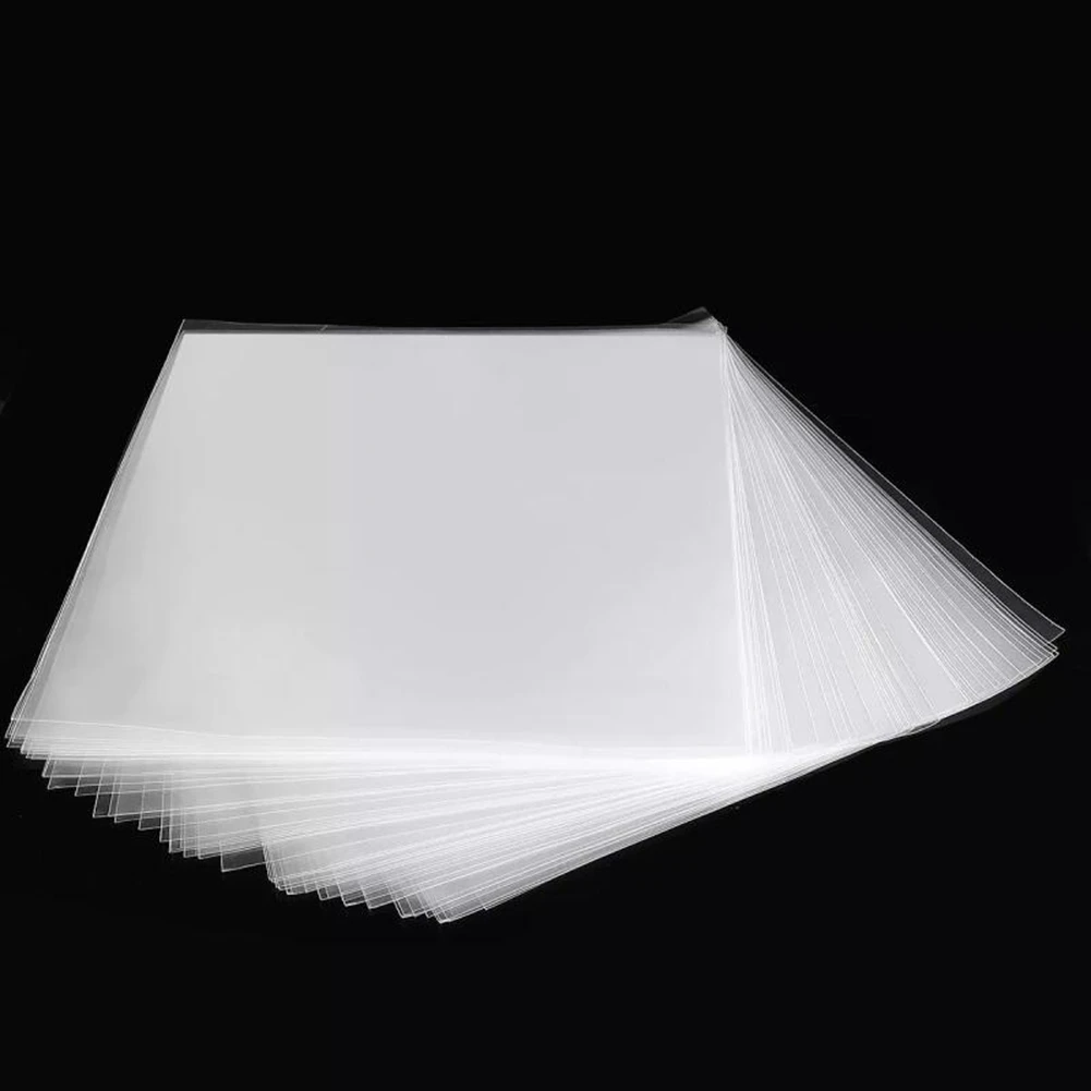 50PCS OPP Gel Record Protective Cover for Turntable Player LP Vinyl ...